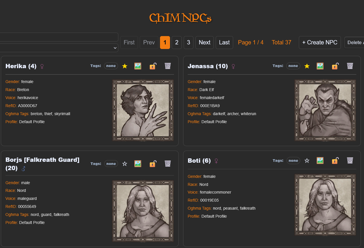 Configuration | CHIM